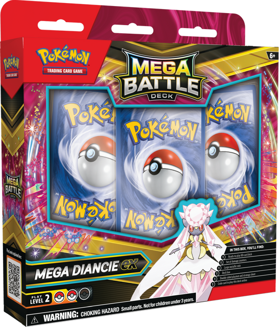 Pokémon TCG: Mega Battle Deck Diancie Ex | Gry Karciane \ Pokemon ...