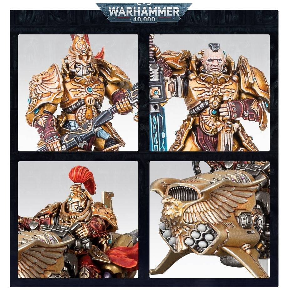 Warhammer 40000: Adeptus Custodes Watchers of The Gate Battleforce ...