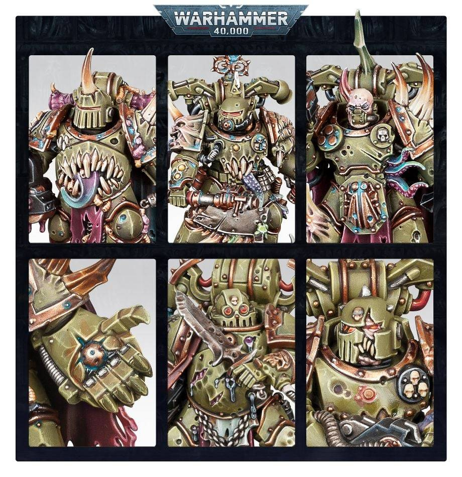 Warhammer 40000: Death Guard Council of The Death Lord Battleforce ...