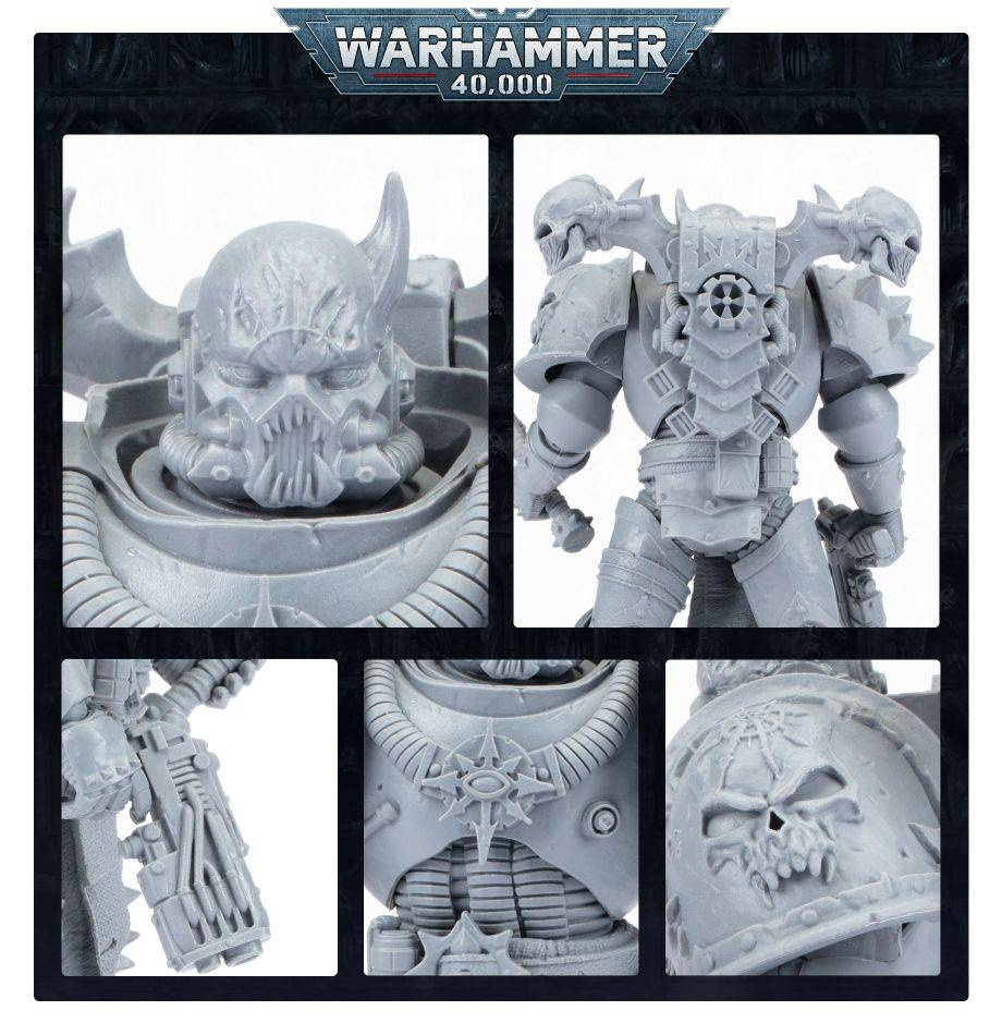 Warhammer 40k Action Figure Chaos Space Marine (Artist Proof) | Akcesoria \ Inne | Flamberg